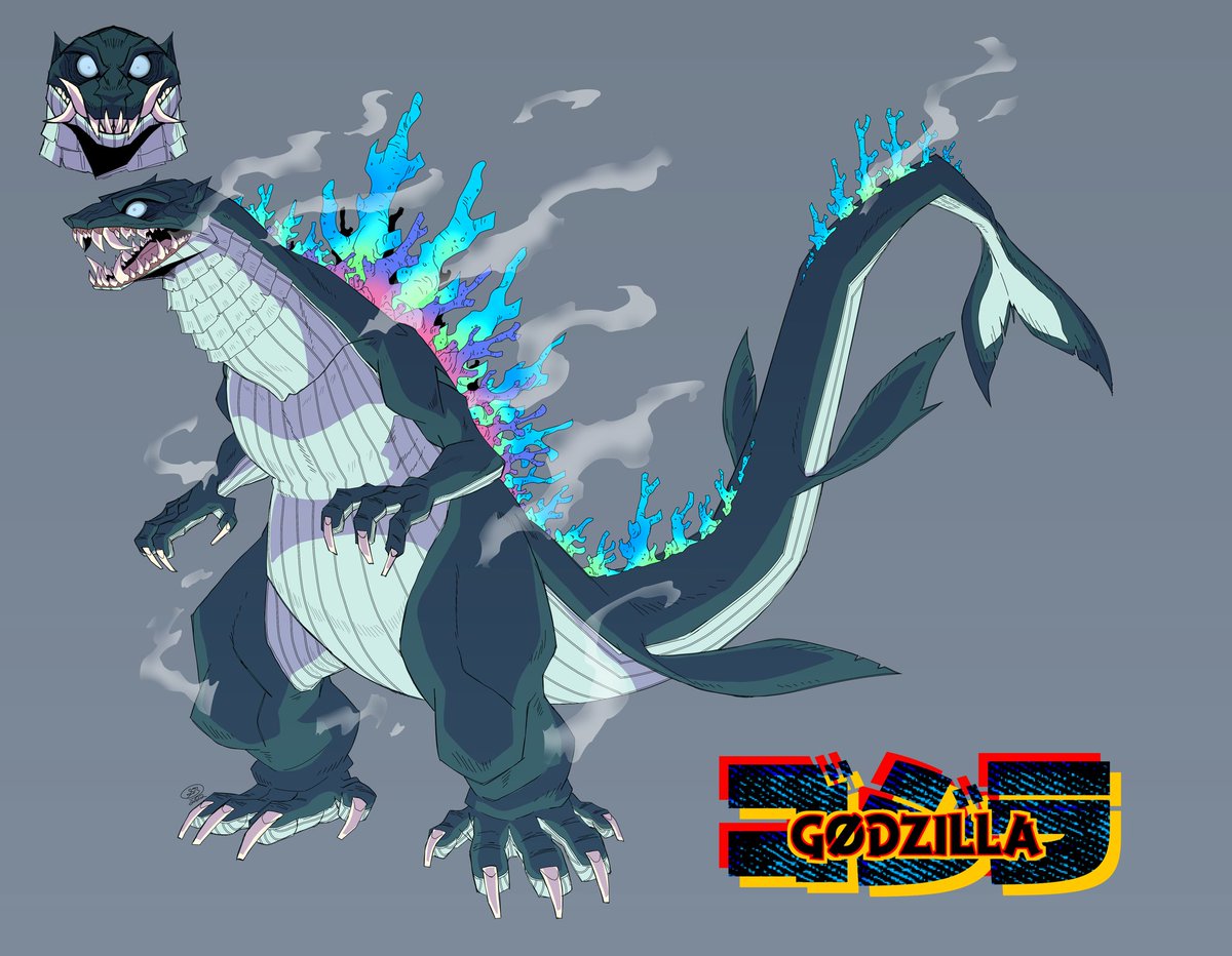 「Godzilla: Demon Core Season 2 Gojira des」|Takuのイラスト
