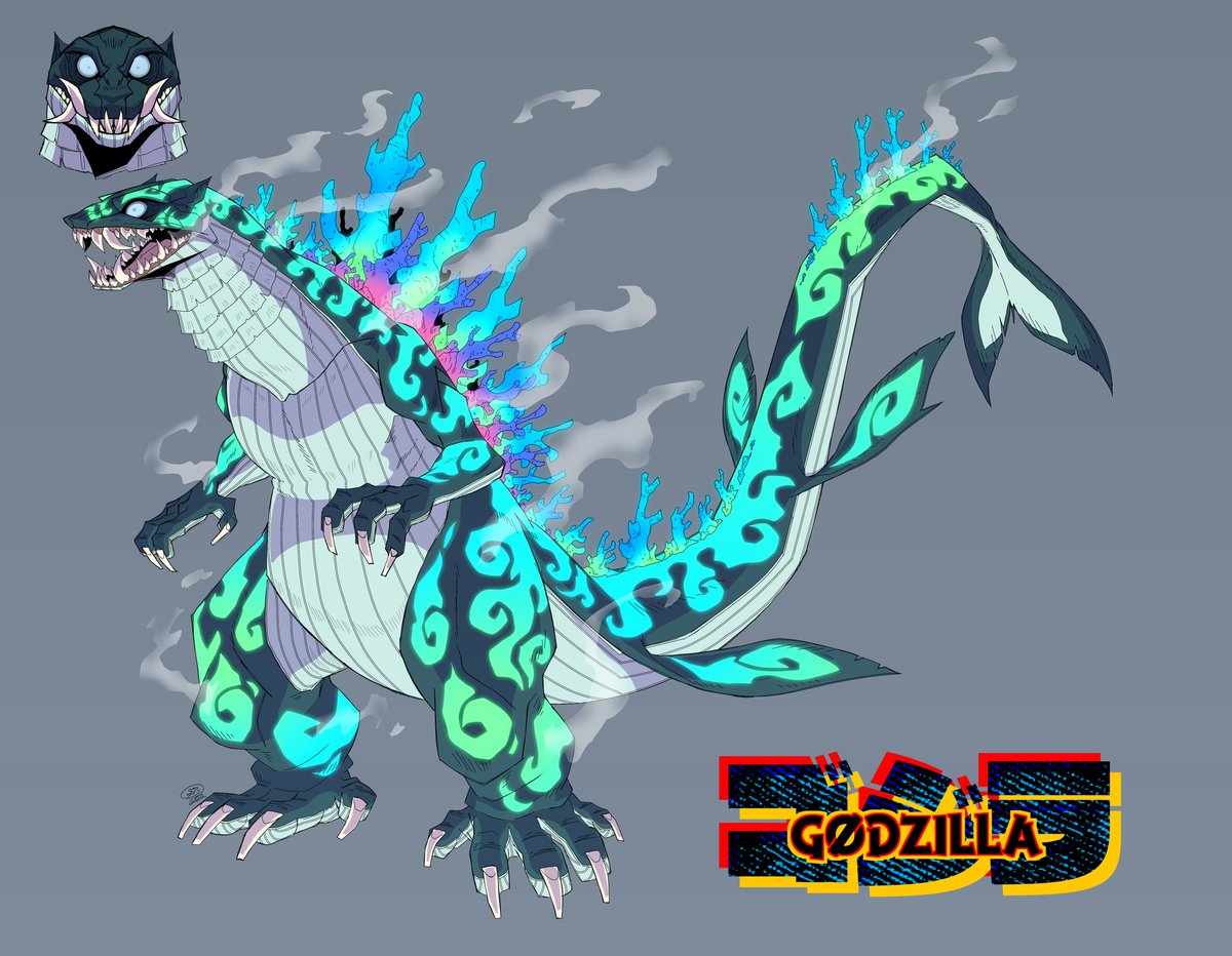 「Godzilla: Demon Core Season 2 Gojira des」|Takuのイラスト