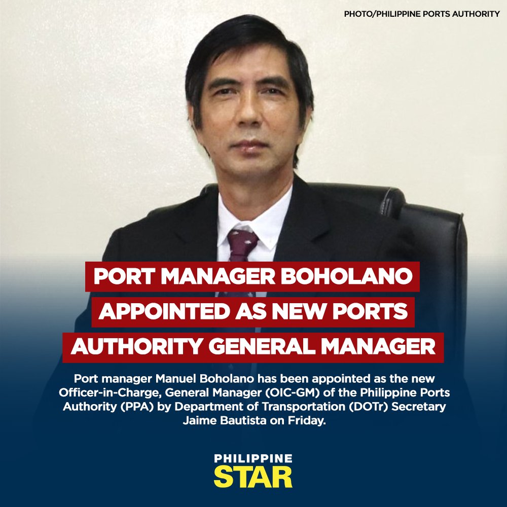 The Philippine Star On Twitter Port Manager Manuel Boholano Has Been