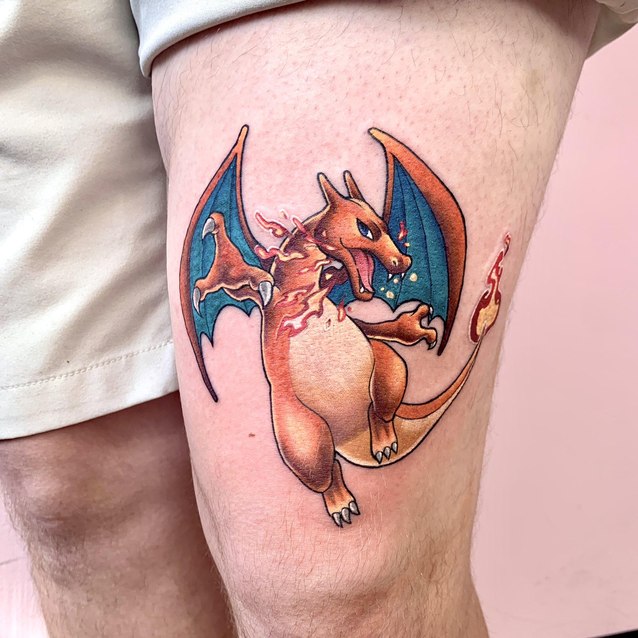 Pokemon Tattoos Charizard