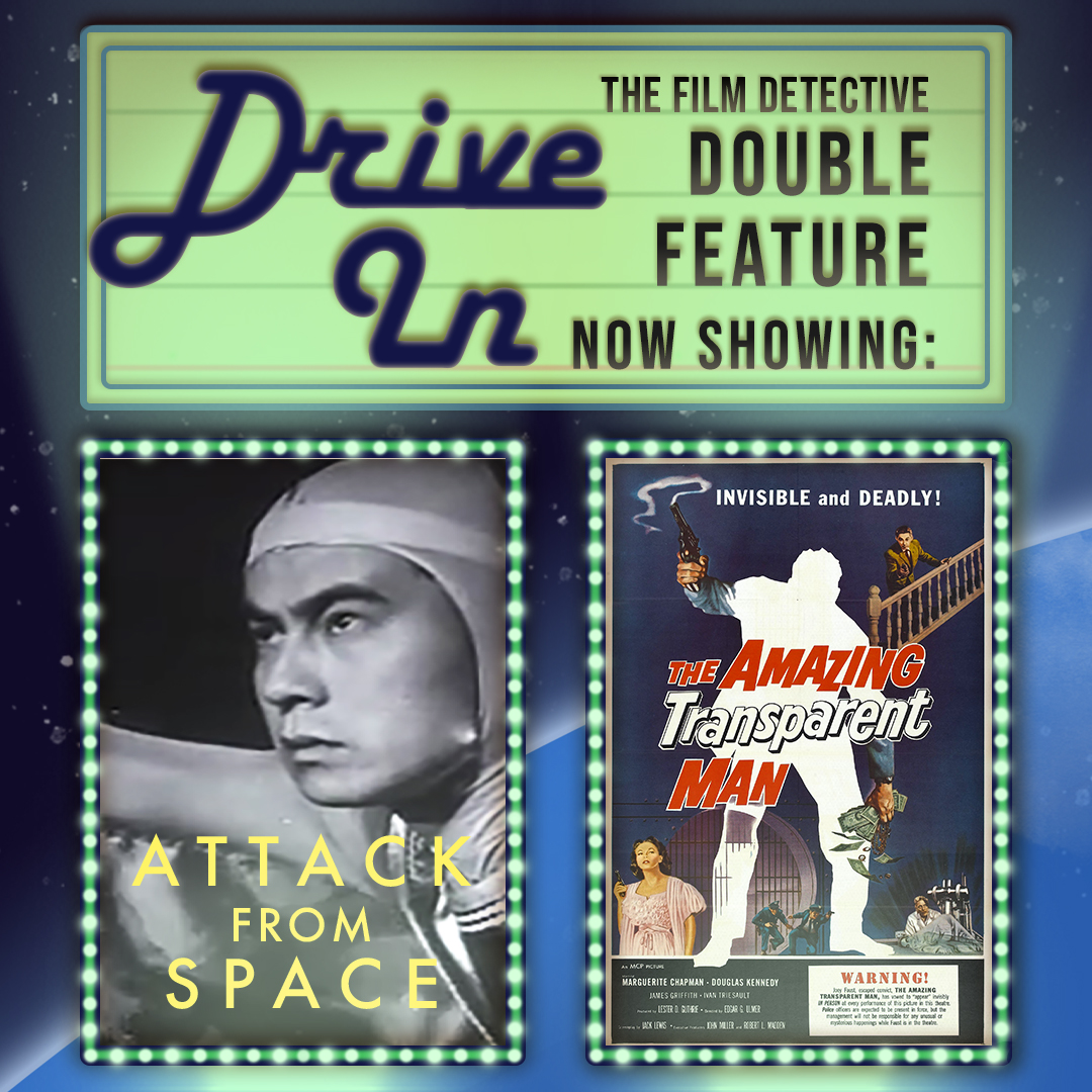 The Film Detective on Twitter: "Friday night Sci-Fi Drive-In double features continue with ...