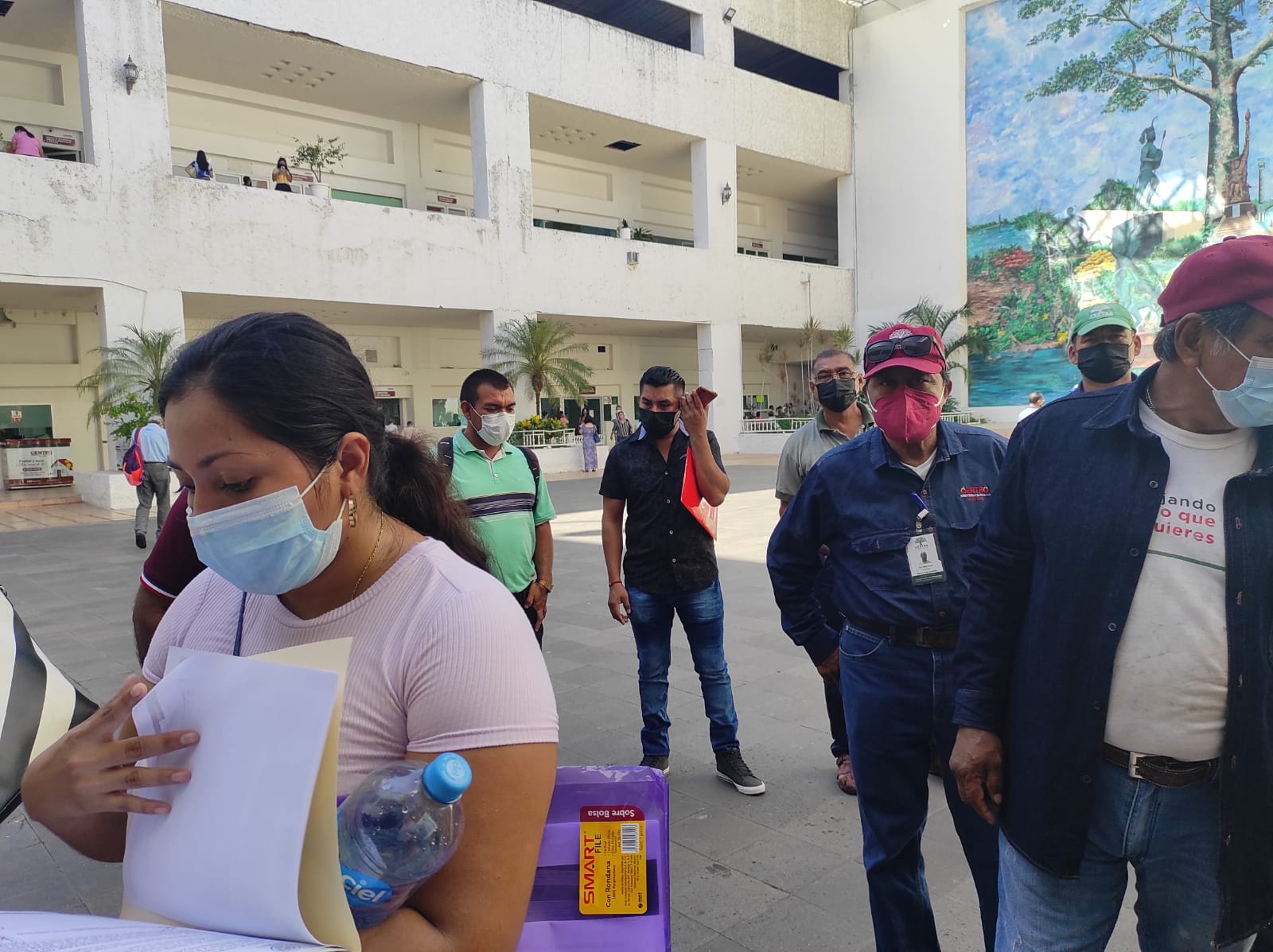 Tabasco Hoy On Twitter Almomento🔴 Trabajadores Del Sutset01 Y