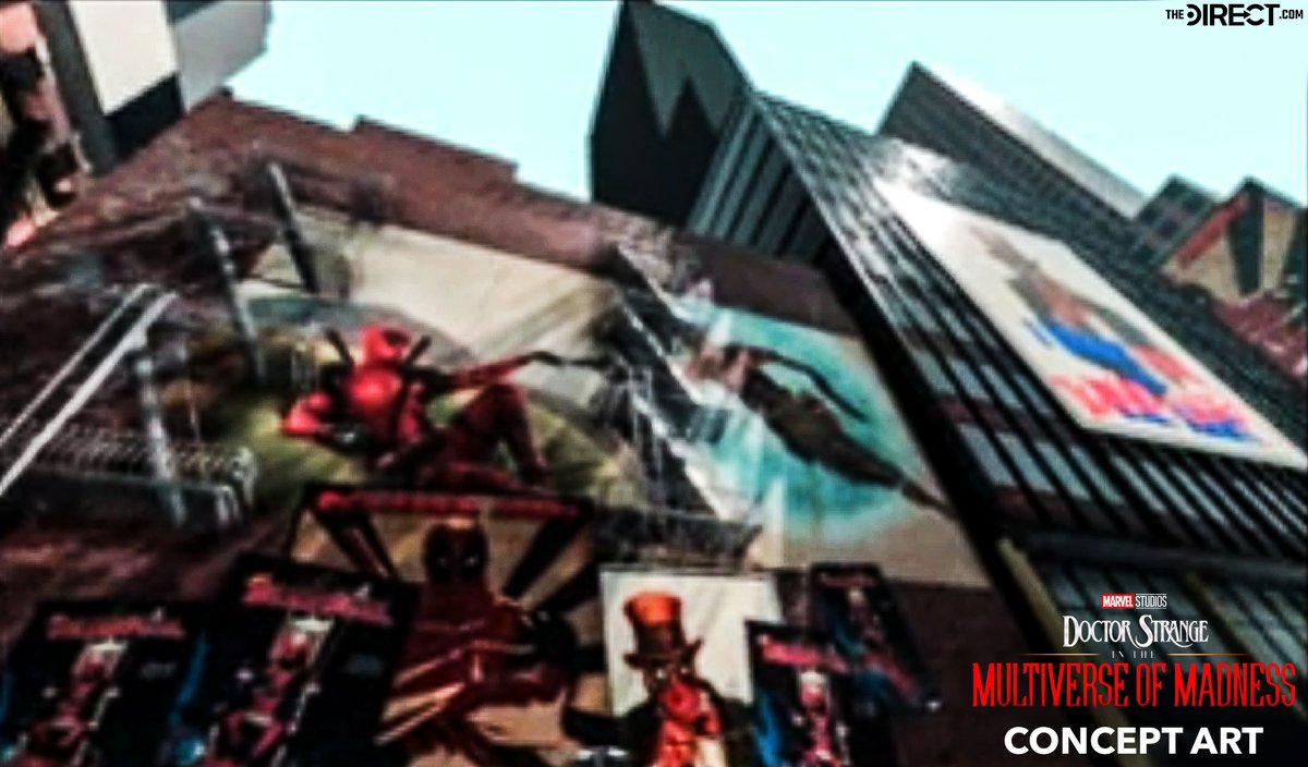 Multiverse Of Madness concept art shows the first look of Deadpool : r ...