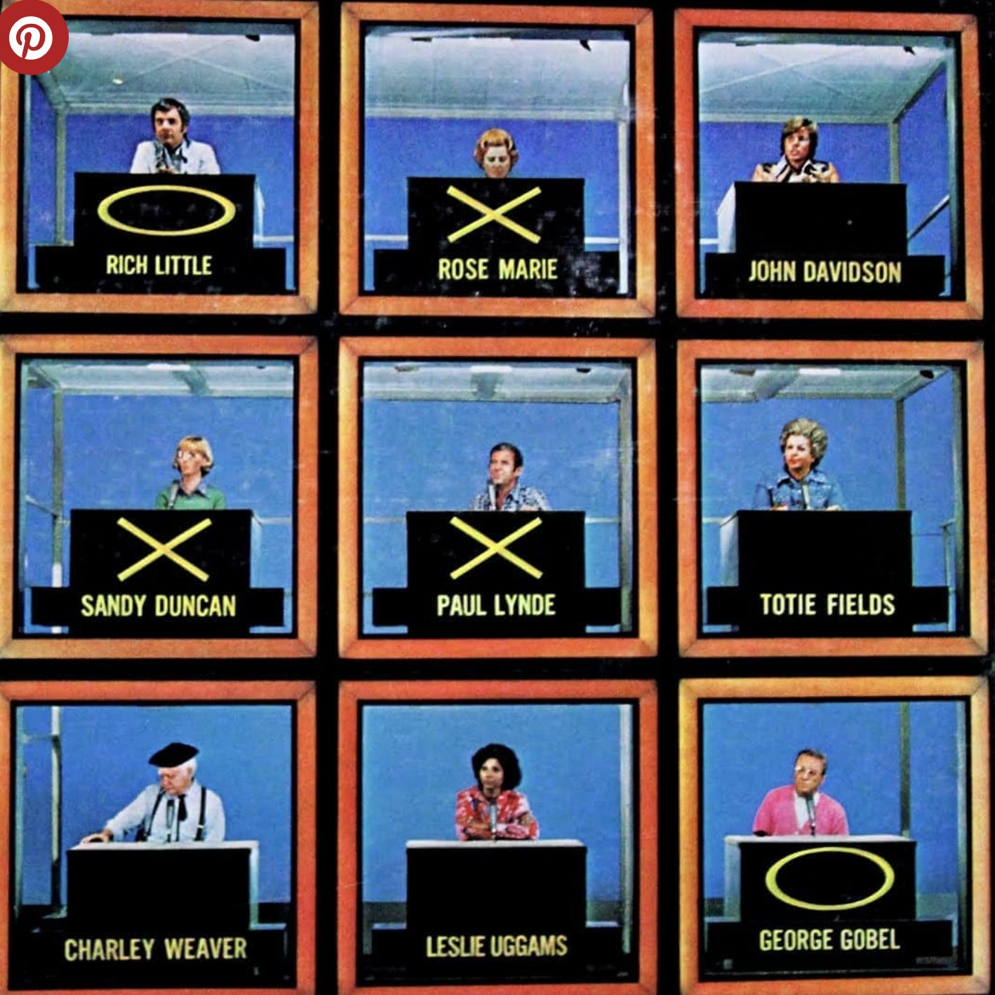 Wally Cox Hollywood Squares