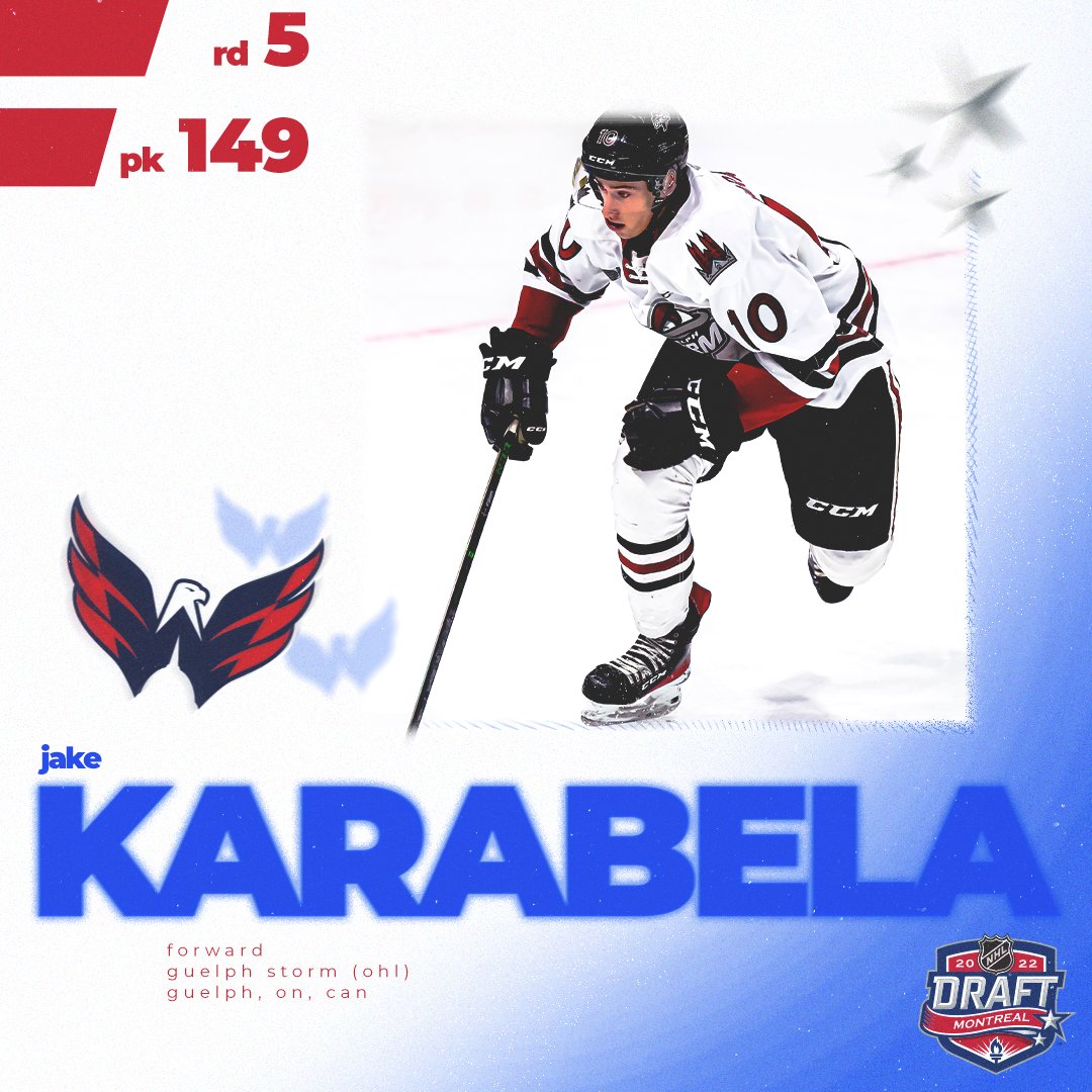 With the 149th pick in the 2022 NHL Draft, the Washington Capitals are ...