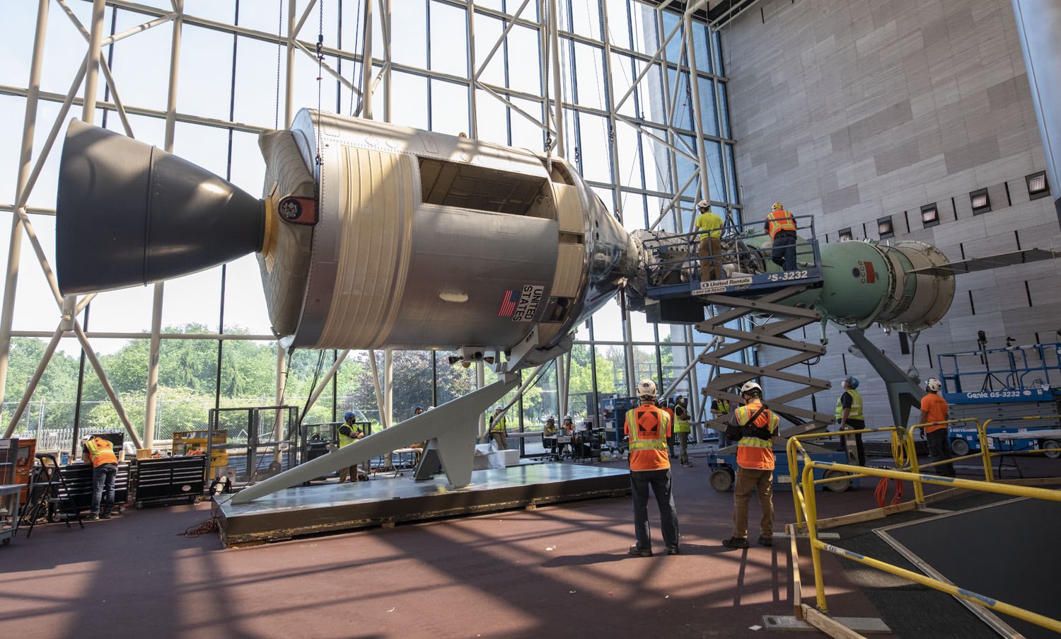 TJ Cooney 🚀🇺🇦 on Twitter: "Apollo-Soyuz is on the move, again! The museum restoration has ...