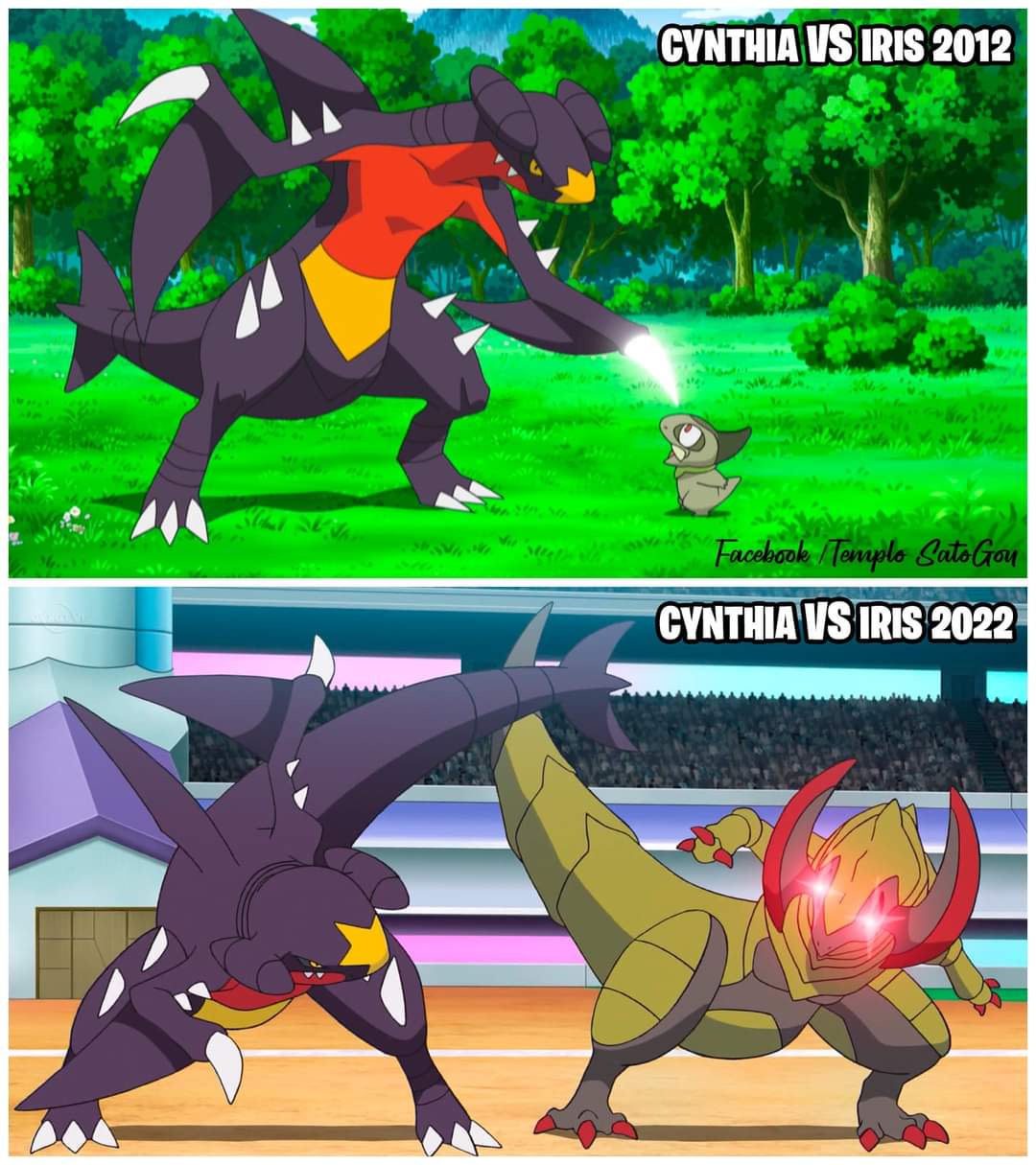 Haxorus Vs Garchomp Vs Salamence