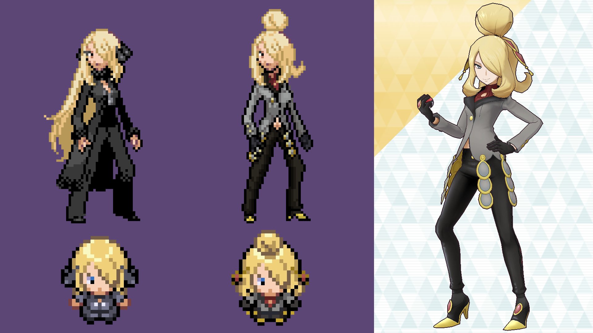 Cynthia Pokemon Sprite