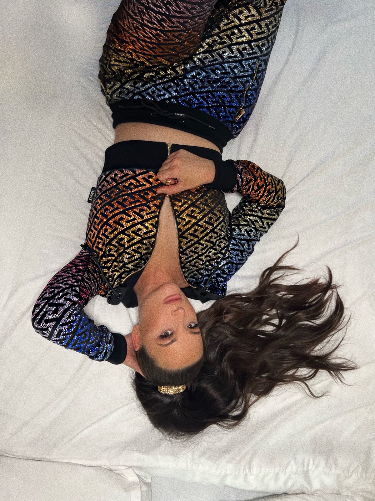 K A C E Y on Twitter: "🖤 @Versace for Hyde Park with @Adele Night 2 https://t.co/rYDp1EuV4n ...