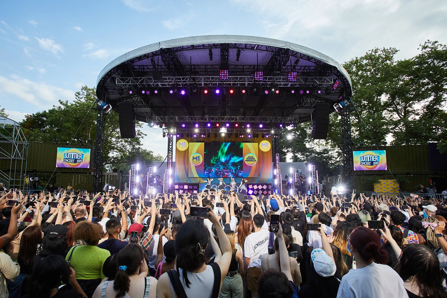 aespa on Twitter: "#aespa open for ABC’s ‘GMA Summer Concert Series’! Their first stage of their ...