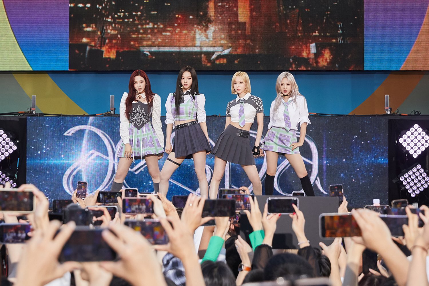 aespa on Twitter: "#aespa open for ABC’s ‘GMA Summer Concert Series’! Their first stage of their ...