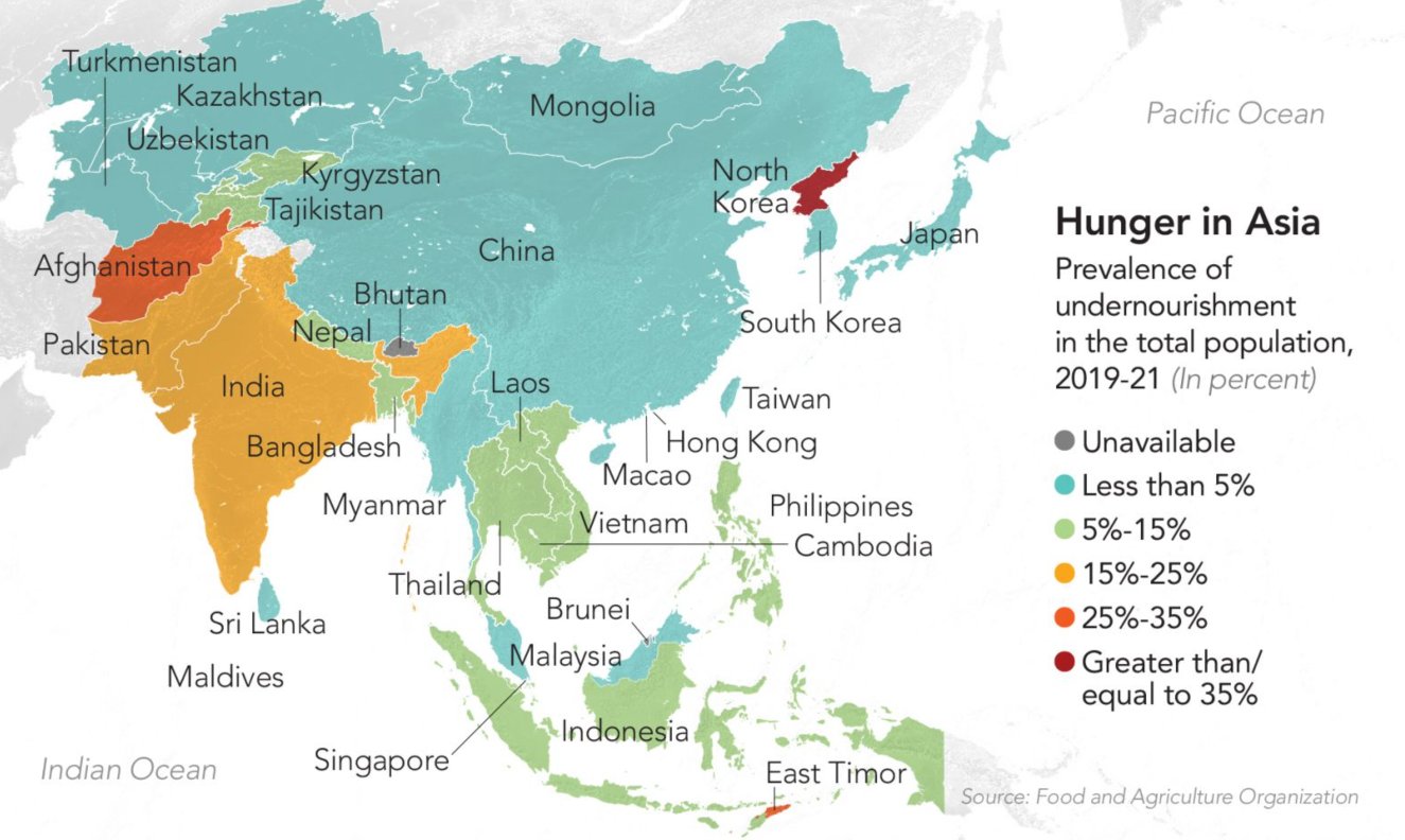 World Hunger Asia Dire Food Shortages In Gaza, 'desperation Due To
