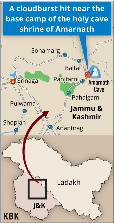 Amarnath Yatra Route Map