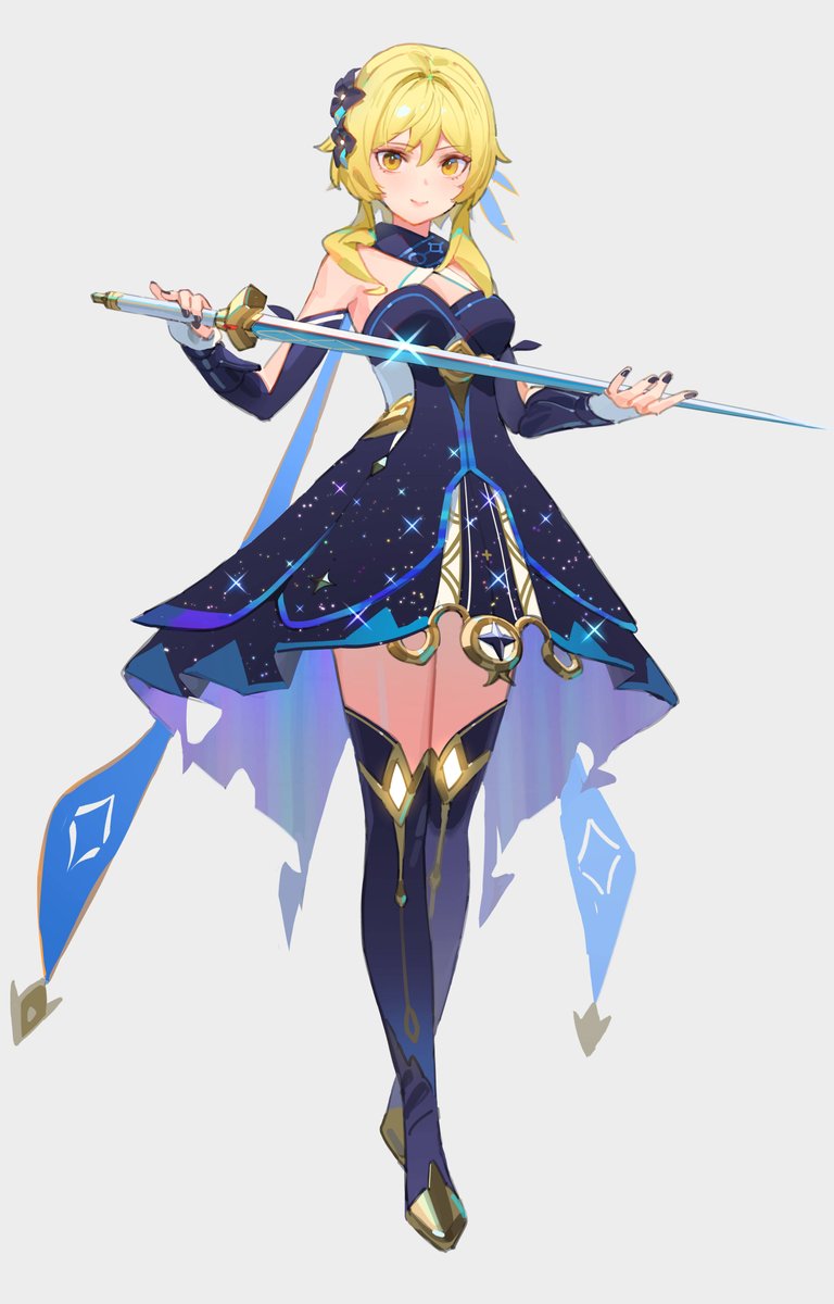 蛍ほたる原神 「lumine Alter Genshinlmpact 」ddalのイラスト