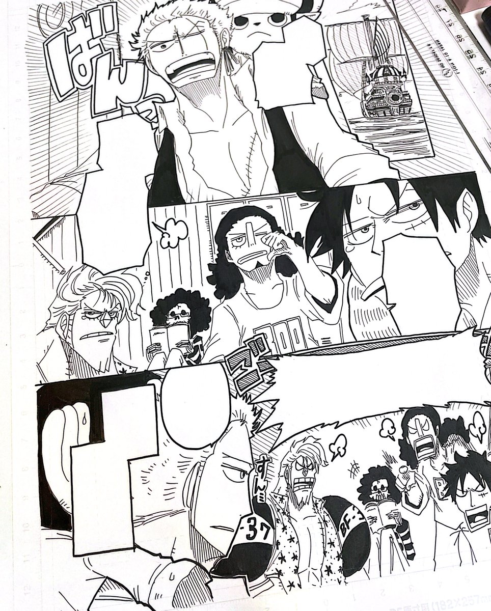 シャンクス「サンプル②(ゲスト様作品の一部抜粋) そしてあの…こちらには3名の絵師様に寄稿頂」Kyasu@10/19 東4タ48aの漫画