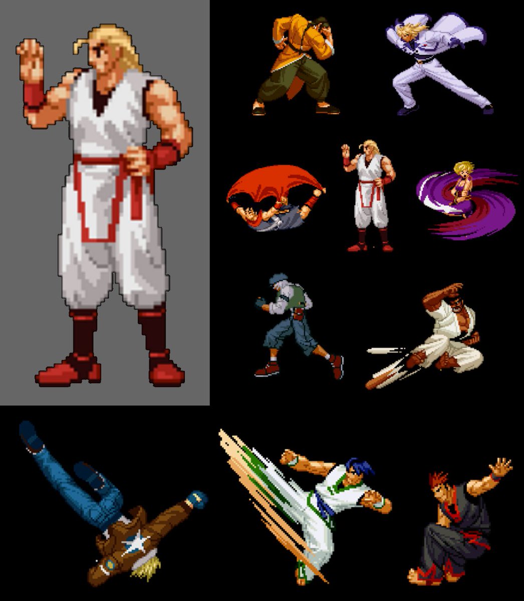 🔥 Garou: Mark of the Wolves 2 assets uncovered including character ...