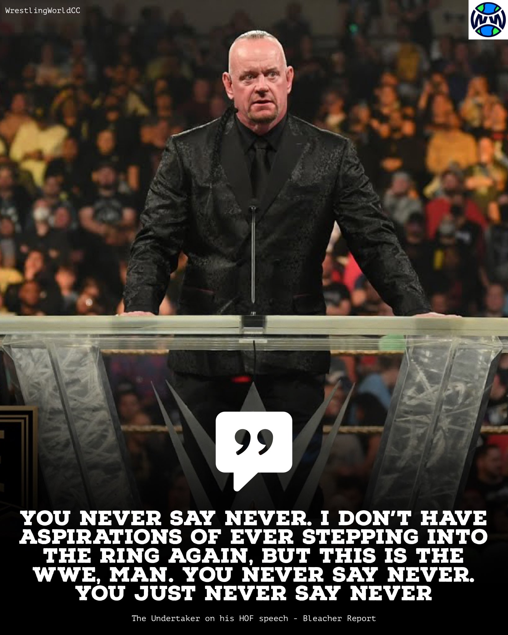 Undertaker Quotes 20+ The Undertaker Quotes About (Dramatic, Iconic