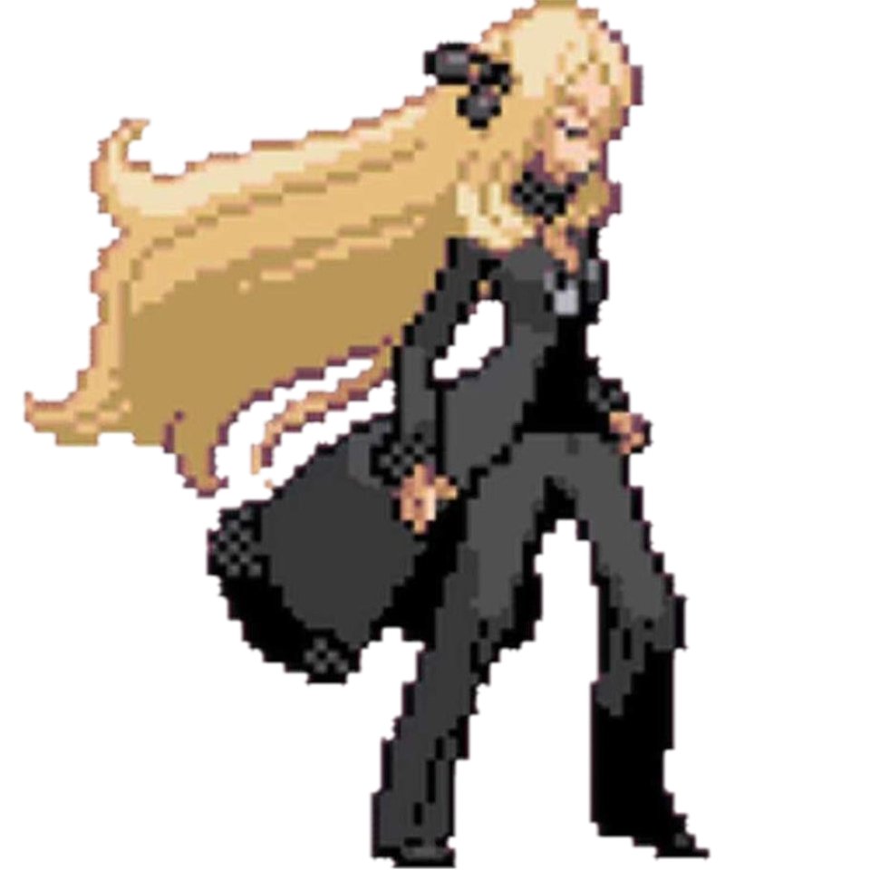 Pokemon Champion Cynthia Sprite