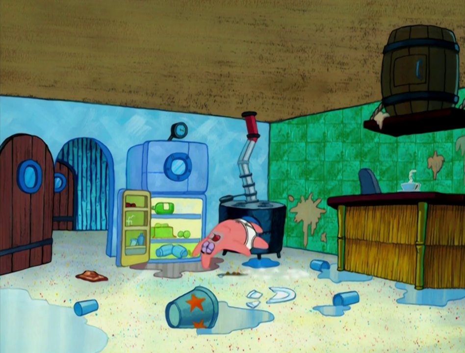 Inside Of Spongebobs Kitchen