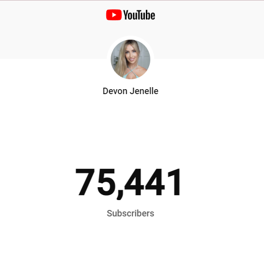 Devon Jenelle On Twitter Ooooooooo Getting Sooo Close To 100k Lets