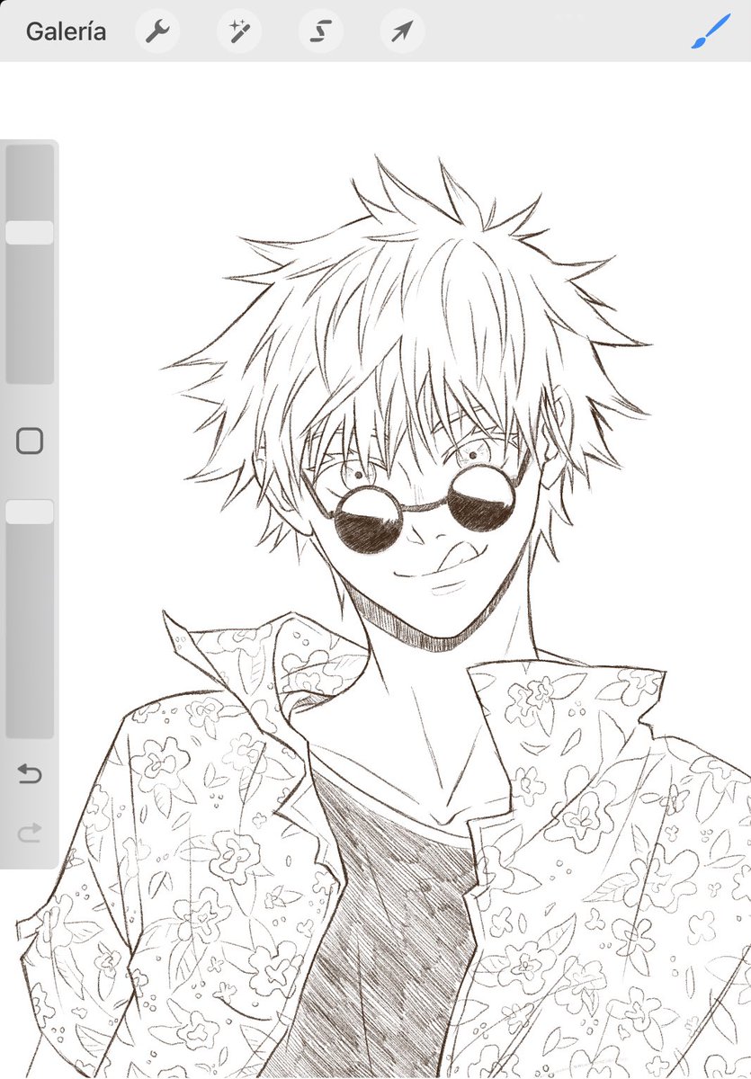 「A very chill Gojo 😎 」|Ainu 🥔の漫画