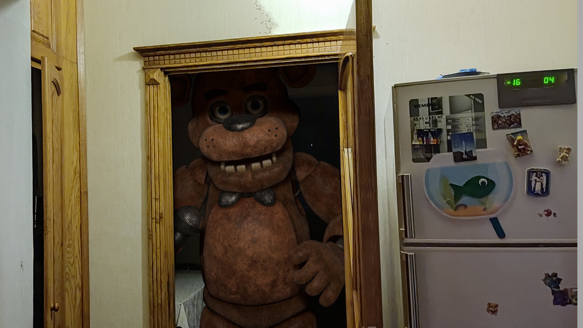 Freddy Fazbear Real Life Inside