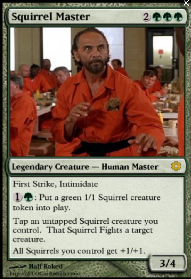 Squirrel Master Half Baked
