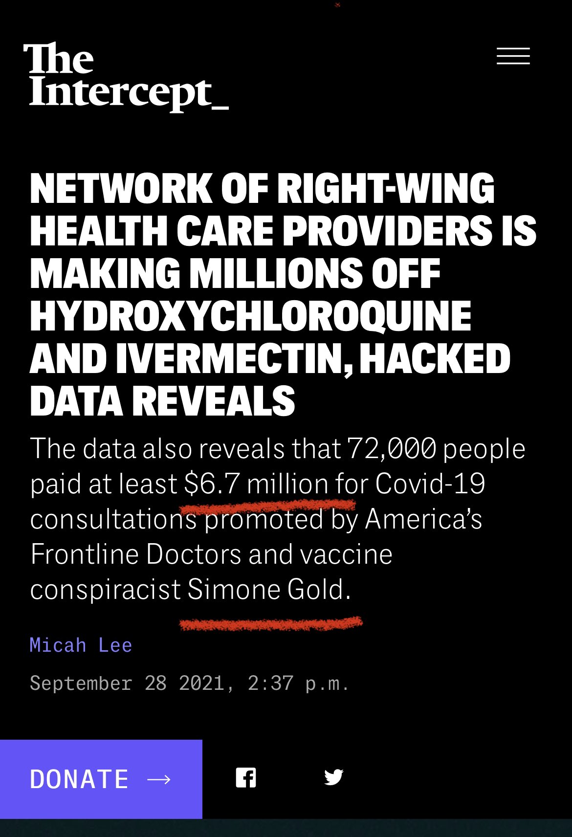 Nick Mark MD on Twitter: "Here’s one of the worst of the worst: Dr Peter McCullough: noted anti ...