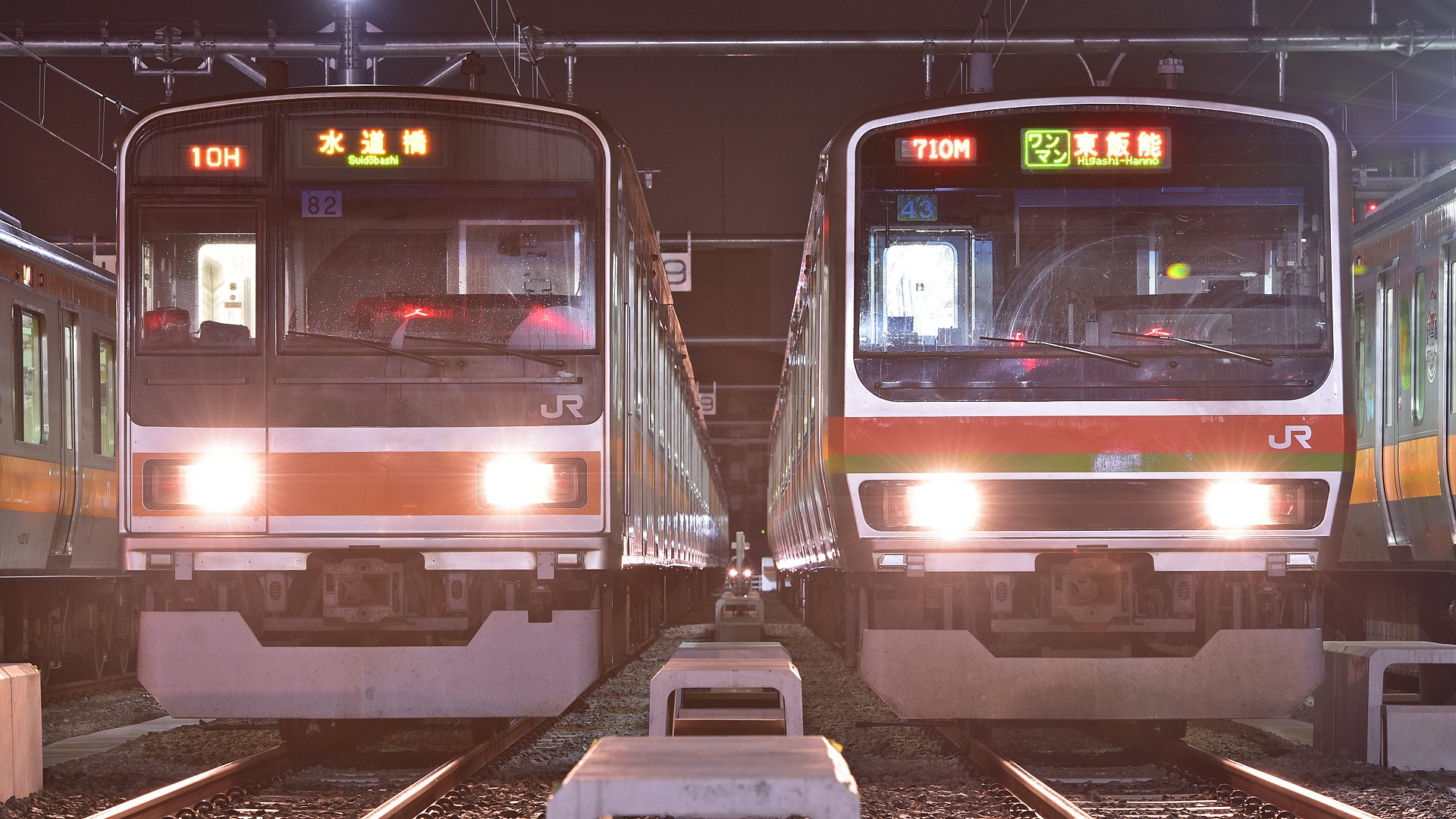 反町（たんまち） on Twitter: "2022.7.10 拝島電留線 E233系,E231系,209系,E353系,E257系 誘われて拝島電留線の撮影会に行ってきました。中央線12両 ...