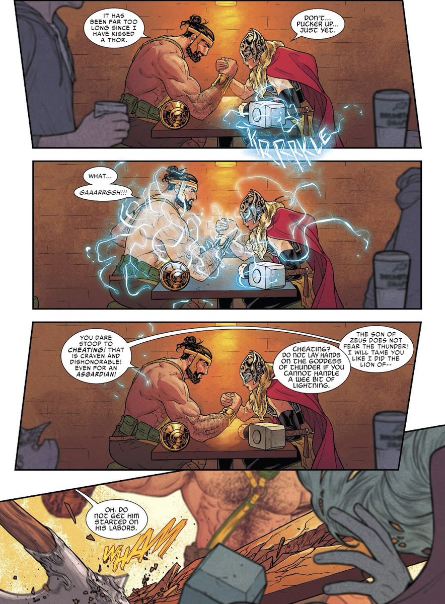 Thor Vs Hercules Arm Wrestle