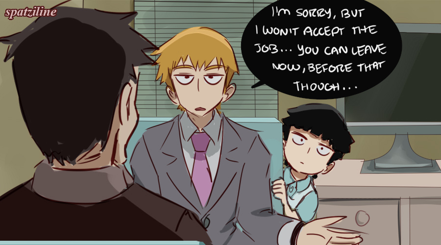 「Master Reigen epic fails #mobpsycho100 #shigeokageyama #reig」Spatzilineの漫画