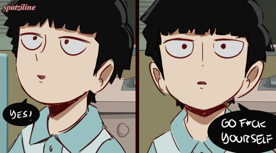 「Master Reigen epic fails #mobpsycho100 #shigeokageyama #reig」Spatzilineの漫画