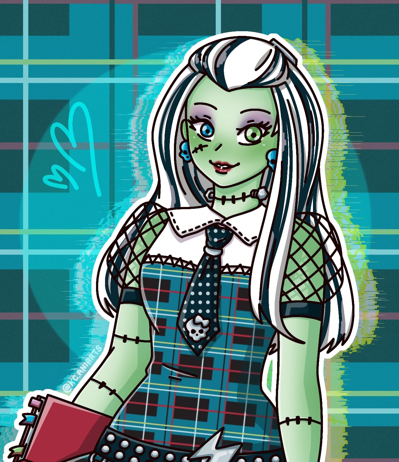 Monster High Frankie Stein Drawing