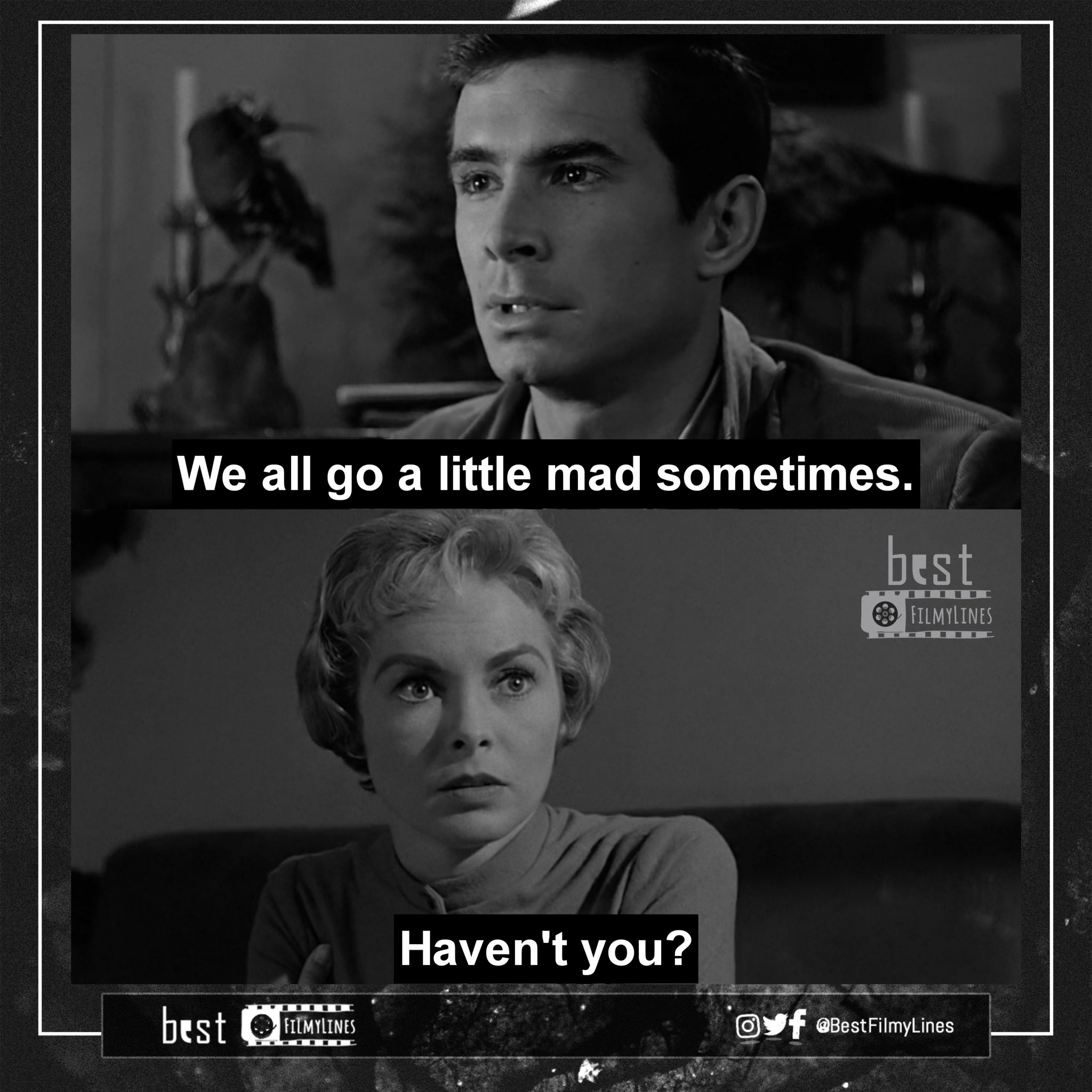 Hitchcock Psycho Movie Quotes Psycho Quotes BrainyQuote