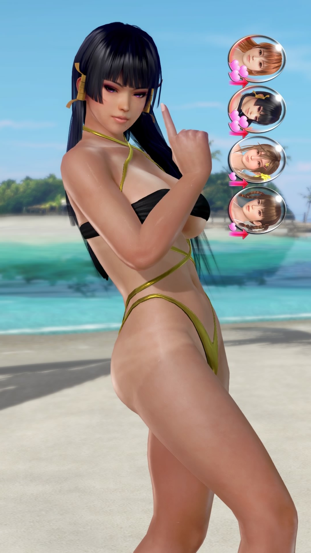 fanserveystuff on Twitter: "RT @allen_izanagi: #PS4share #DOAX3 #Nyotengu Spumoni swimsuit and ...