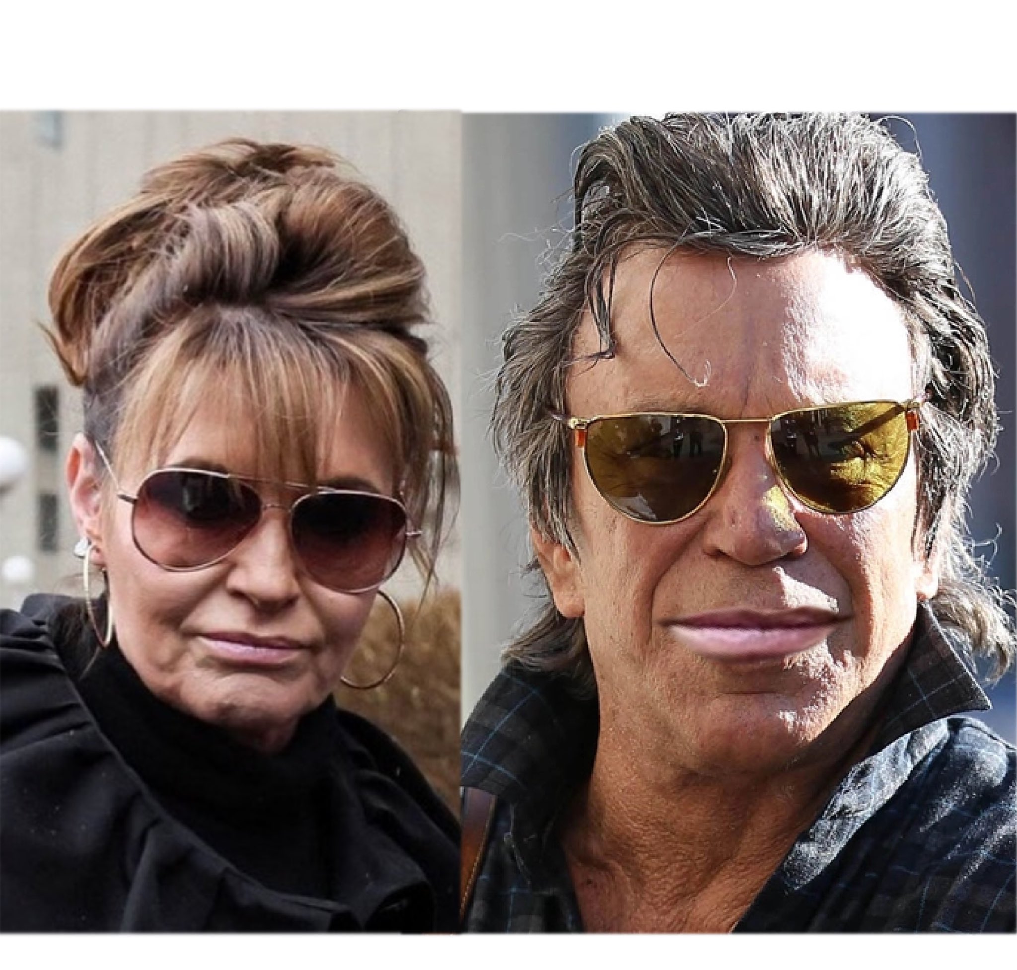 Mickey Rourke Dressed Down