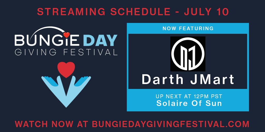 Bungie Foundation On Twitter BungieDay Is Ready To Stream Darth JMart NOW Until 12pm PST bungie-foundation-on-twitter-bungieday-is-ready-to-stream-darth-jmart-now-until-12pm-pst