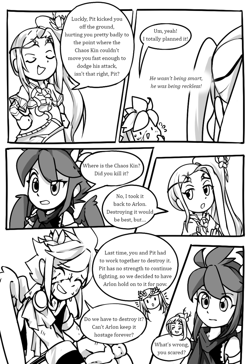 「he will beat you to death 」ArtsyWorldの漫画