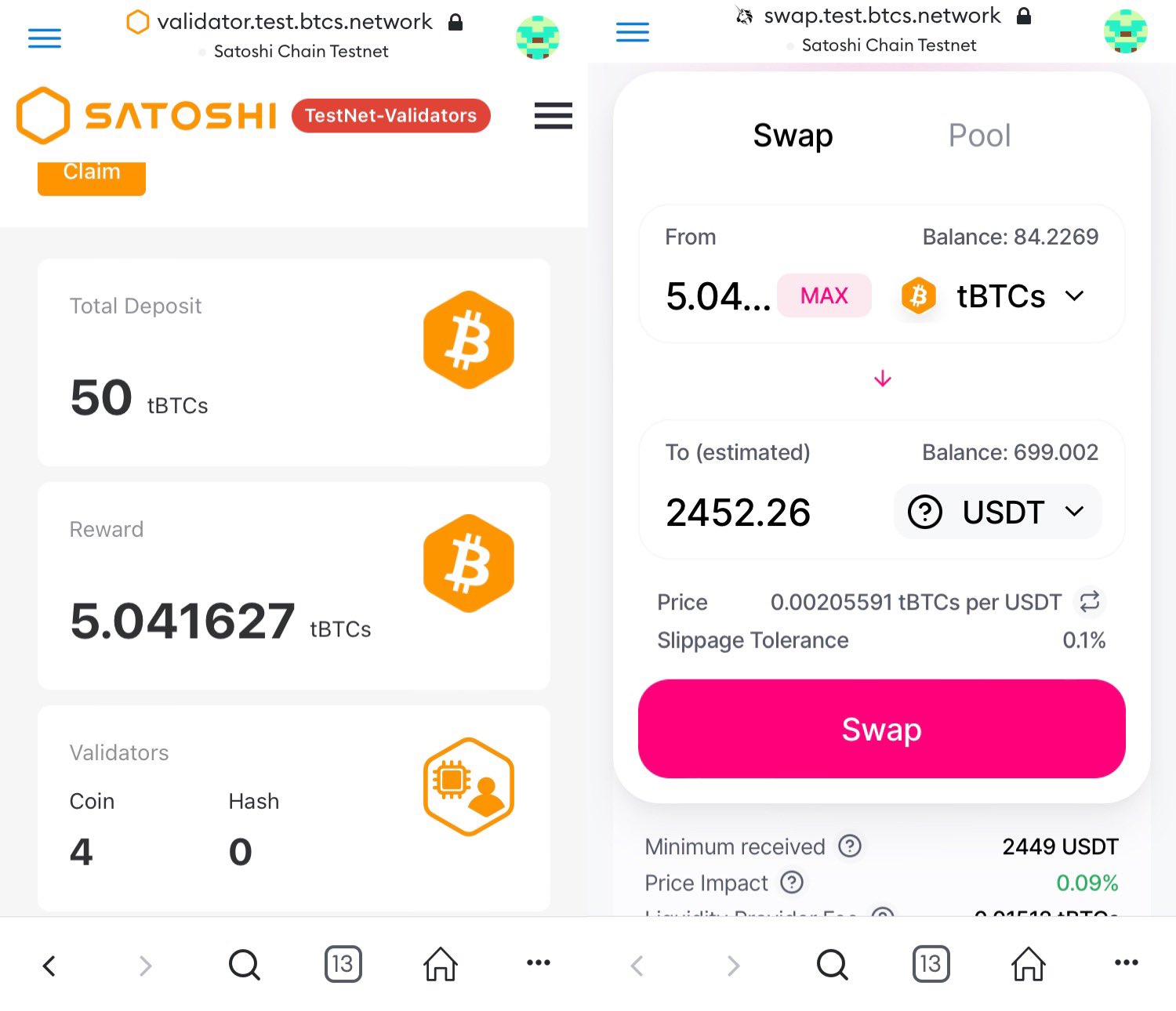 Satoshi BTCs on Twitter: "Very interesting, right? (50 tBTCs) We can know the way to riches ...