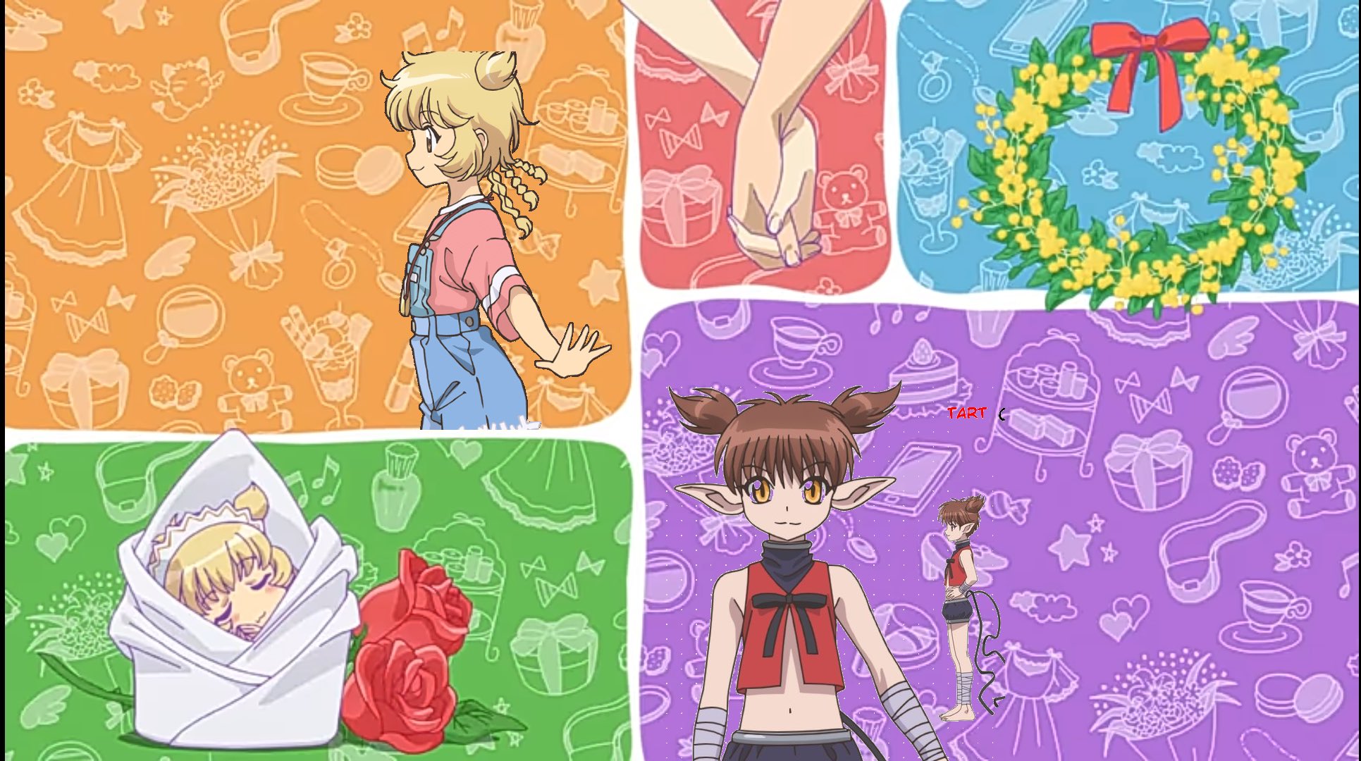 Mew Mew Taruto And Pudding