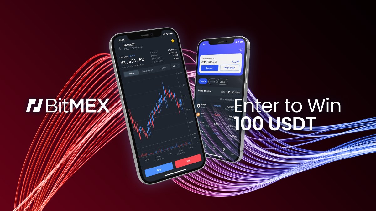 BitMEX on Twitter: "💸 #USDT giveaway 💸 To celebrate the launch of BitMEX Mobile, we’re giving 10 ...