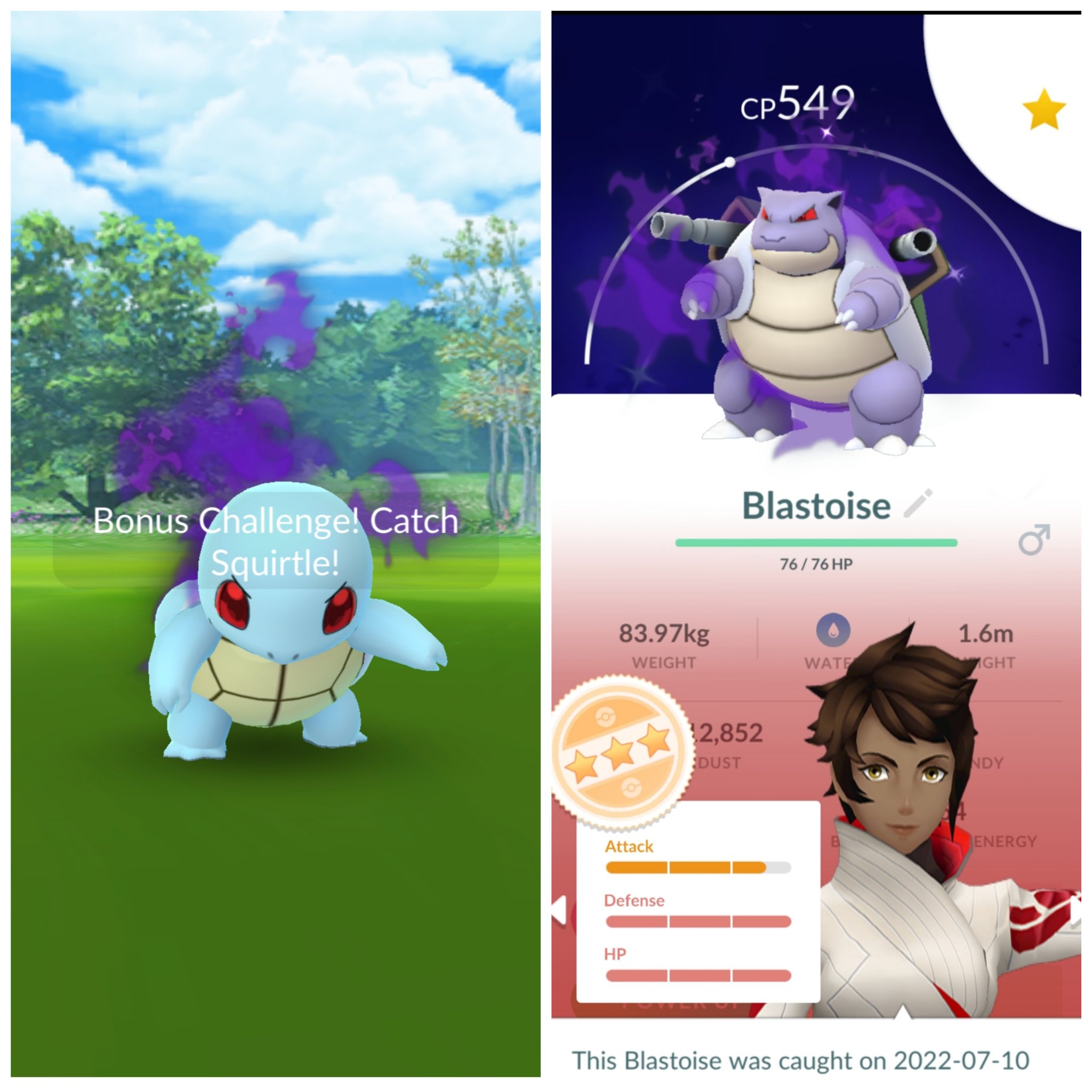 Pokemon Shiny Blastoise