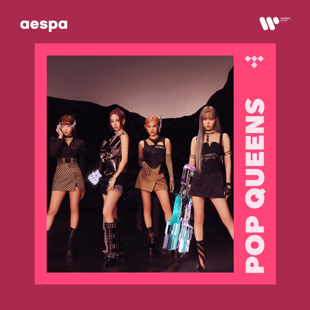 Pop Queens ‘#aespa(@aespa_official) - #Girls’가 #TIDAL(@TIDAL) 'Pop ...
