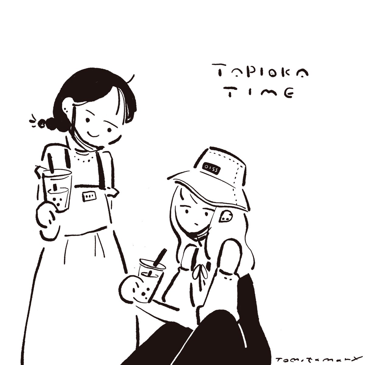 今月描いた絵を晒そう 」冨田マリー🦙COMITIA145【す17b】の漫画