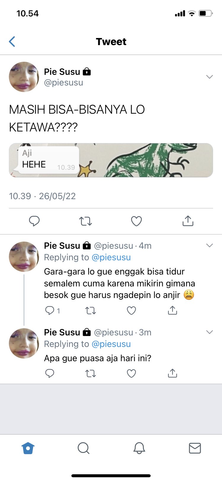 Tante Banana| Mas Aji🐝 on Twitter: "291. Salah tingkah https://t.co/tjtVcafUp0" / Twitter