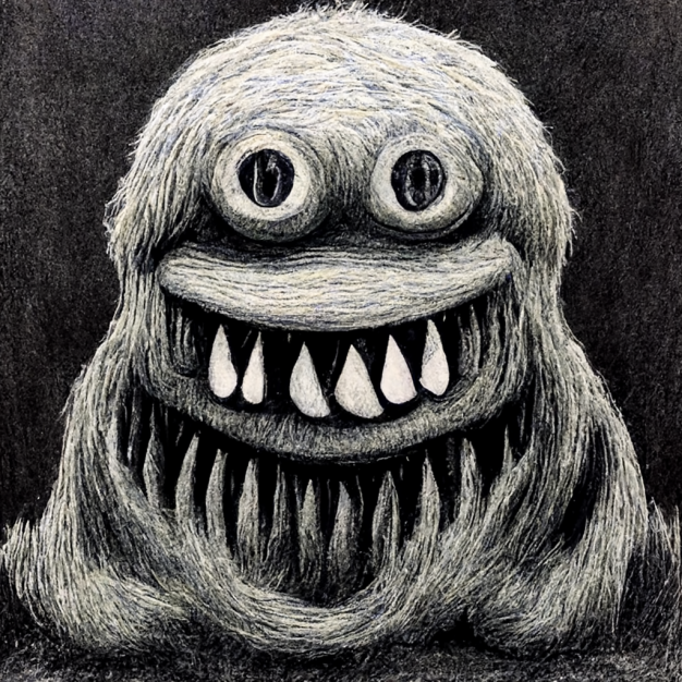 Creepy Monster Drawings Creepy Monster Drawings
