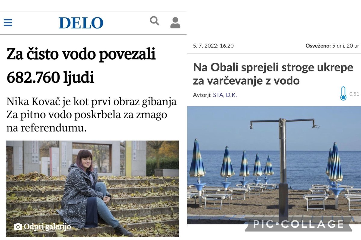 Mojca Škrinjar on Twitter: "RT @brutus91101394: Joj, kako je zdaj s tem? Po referendumu za vodo ...
