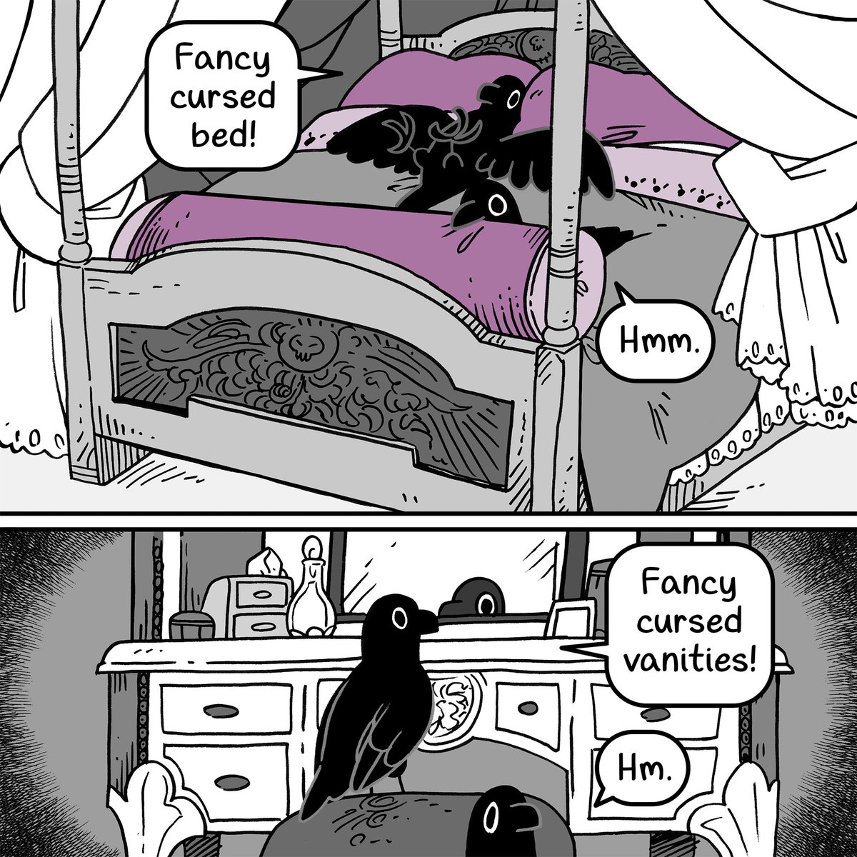 「Please check out Crow Time on Instagram/Webtoons and my webc」Isa ...