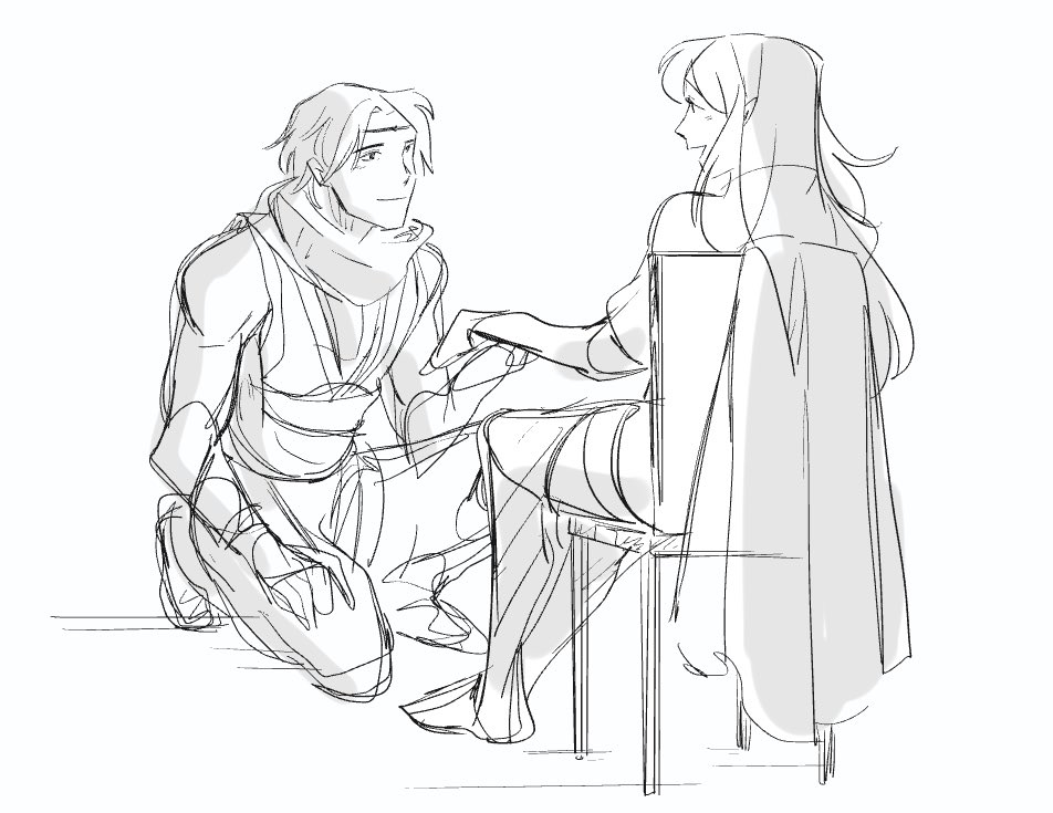 「He pledges to be your retainer 」tiger bananaの漫画