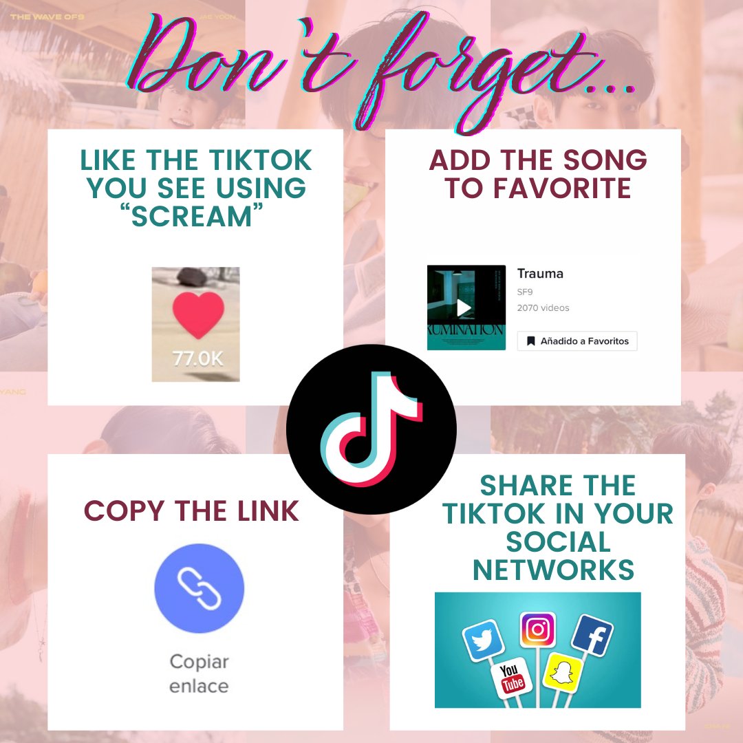 Mer 🫰 on Twitter: "RT @LoveNo_9: [TIPS FOR TIK TOK] One of the social networks where we can make ...